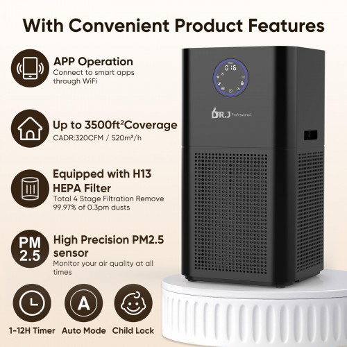 DR. J Professional AP404 Air purifier